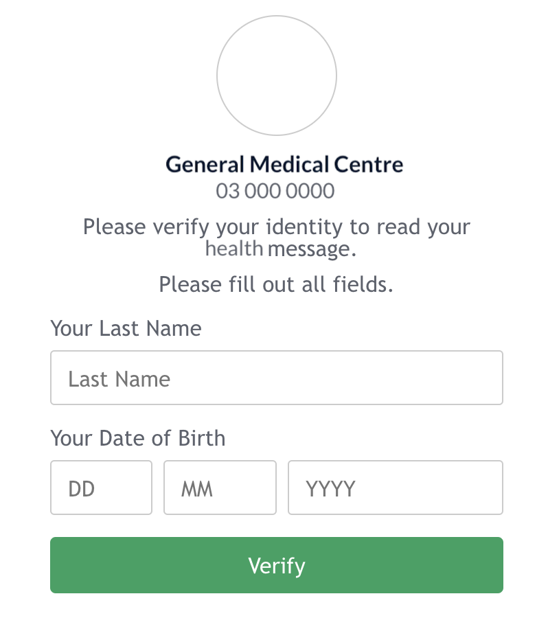 How to verify a health message or result message? – HotDoc Help