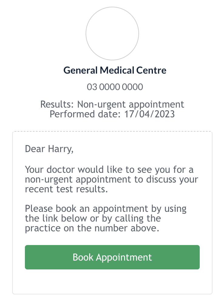 How to verify a health message or result message? – HotDoc Help